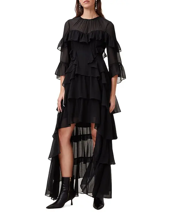 All Saints Nat Ruffled Dress