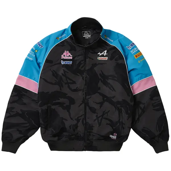 PALACE X Kappa Alpine Tracksuit Top - Black