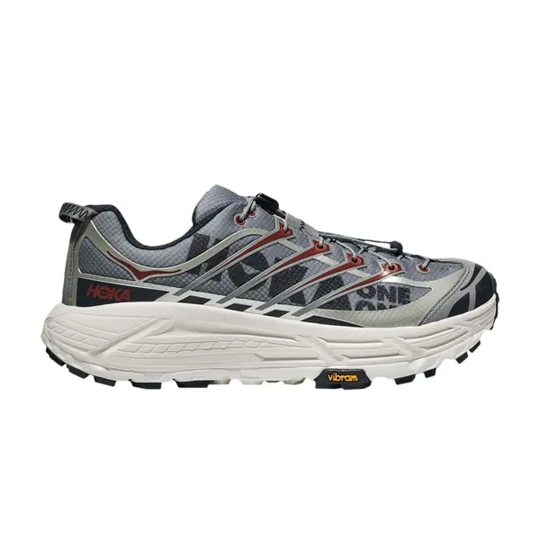 Hoka Mafate Three2 'limestone Outer Space - Grey