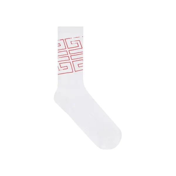 Givenchy Socks '/red - White | Editorialist