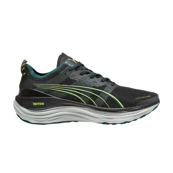 PUMA Foreverrun Nitro Winter Athletic Sneakers - Black