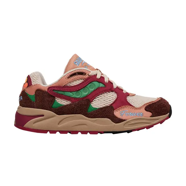 Saucony Jae Tips X Grid Shadow 2 Sneakers - Brown