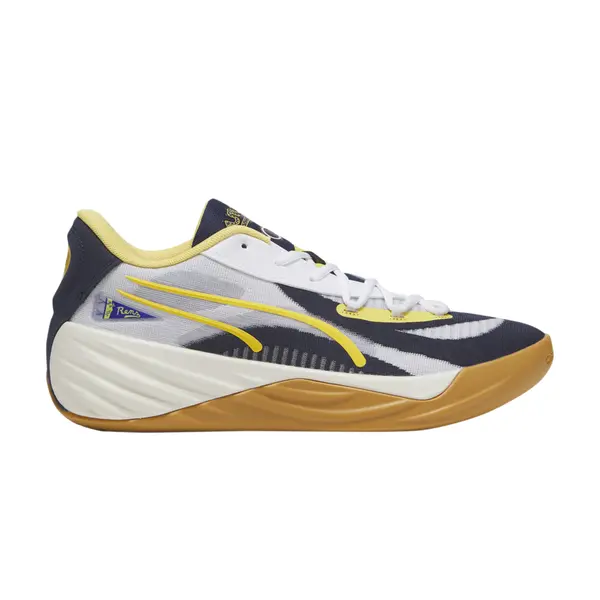 PUMA Black Fives X All-pro Nitro 'harlem Rens 100 Year Anniversary' Sneakers - White