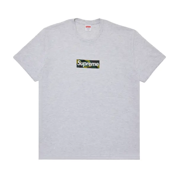 Supreme Box Logo Tee 'ash - Grey