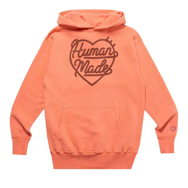Human Made Heart Tsuriami Hoodie - Pink | Editorialist