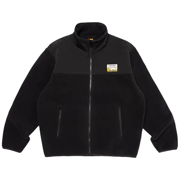 HUMAN MADE Fleece Zip-up Jacket - Black