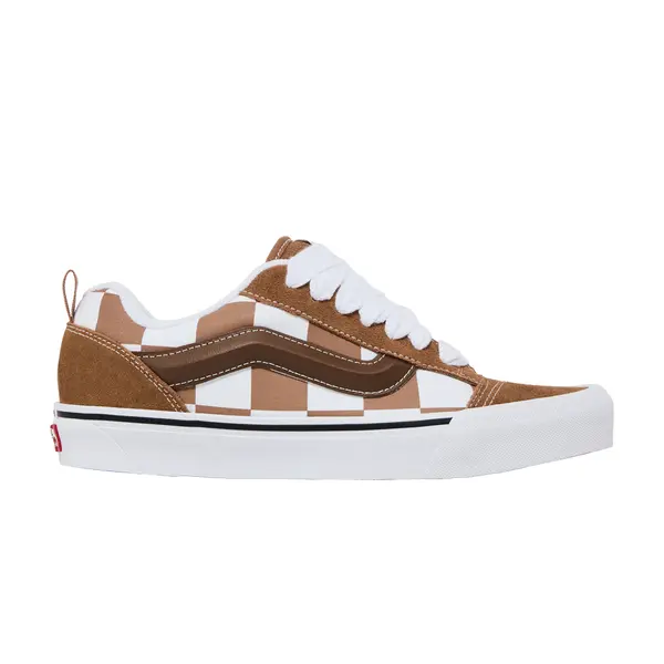 VANS Knu-skool Mega Check Sneakers - Brown