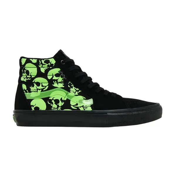 VANS Skate Sk8-hi 'glow Skulls