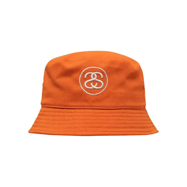 StÜssy Ss Link Deep Bucket Hat - Orange | Editorialist