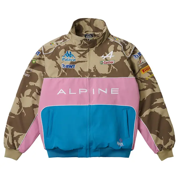 PALACE X Kappa Alpine Pit Jacket - Tan