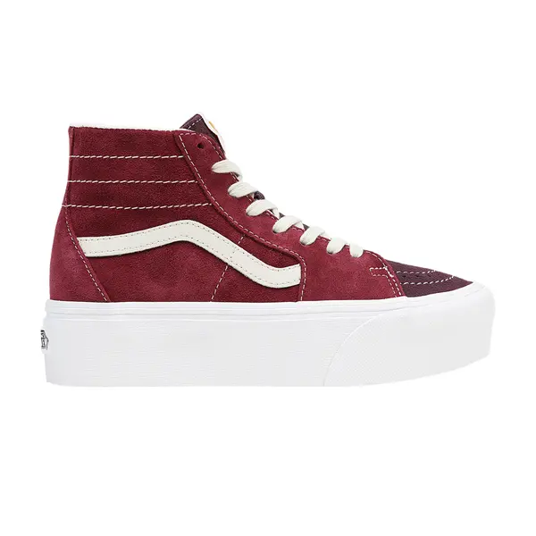 VANS Sk8-hi Tapered Stackform Varsity Suede Sneakers