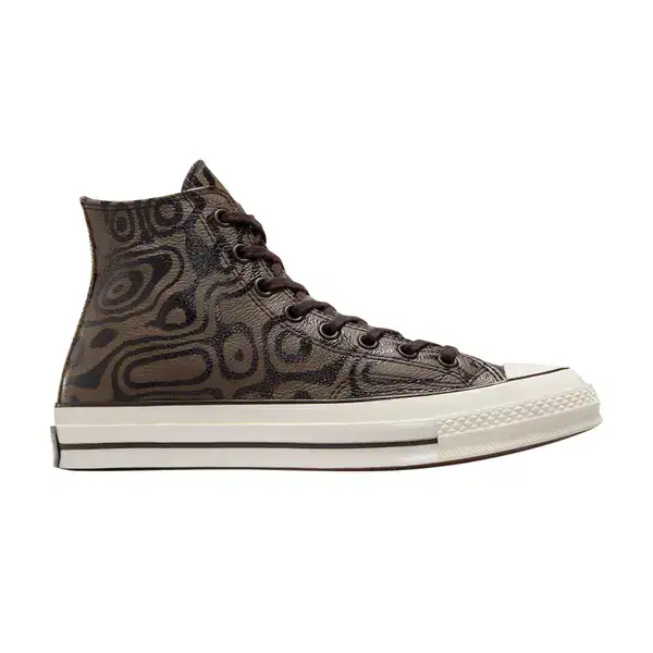 CONVERSE Willy Wonka X Chuck 70 High 'chocolate Swirl - Brown ...