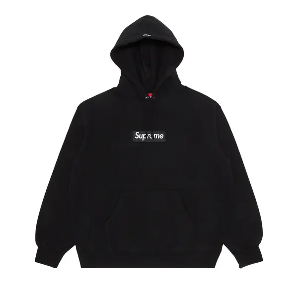 Supreme Box Logo Hooded Sweatshirt - Black