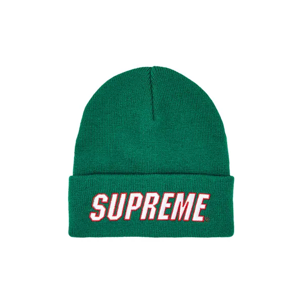 Supreme Slant Beanie - Green