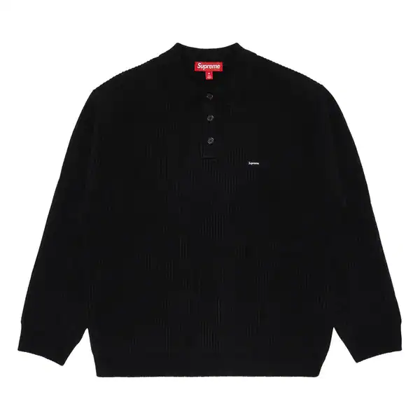 Supreme Small Box Polo Sweater - Tan | Editorialist
