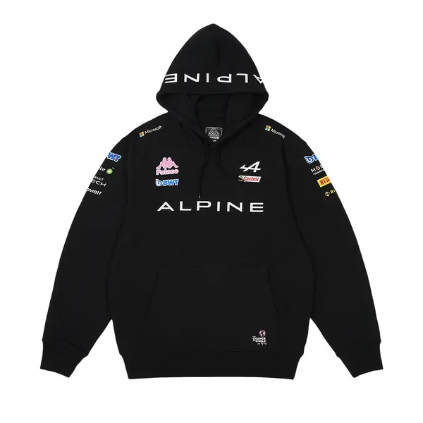 PALACE X Kappa For Alpine Hood - Black