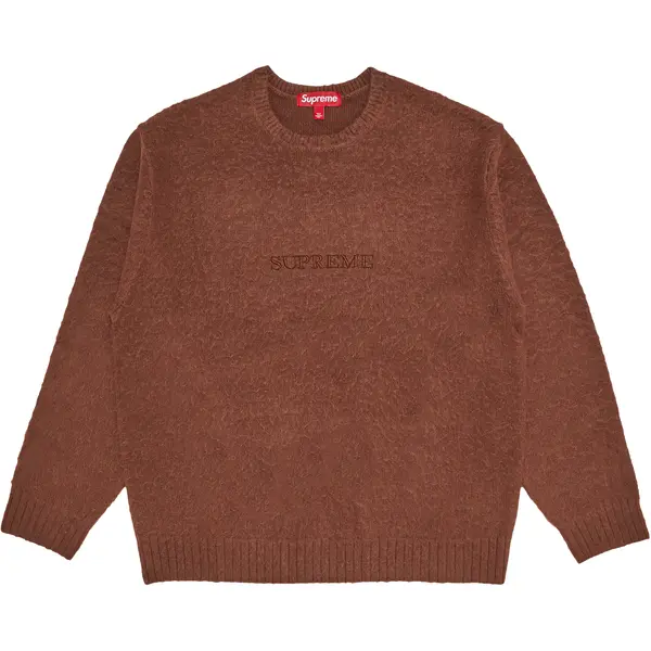 Supreme Pilled Sweater - Brown
