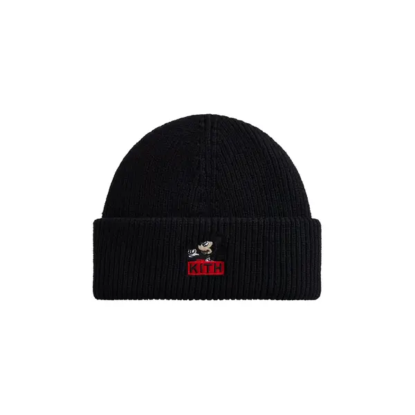 帽子 Kith Mickey & Friends Mickey Mia Beanie Kith x Disney Baby Mickey & Friends Mickey Mia Beanie Black