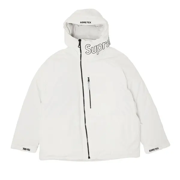 Supreme Gore-tex 700-fill Down Parka - White