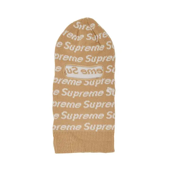 Supreme X New Era Repeat Balaclava - Tan