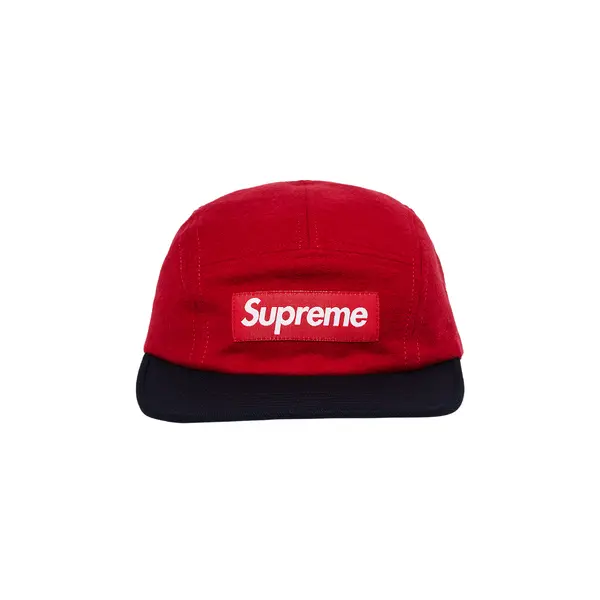 Supreme Two-tone Camp Cap - Red