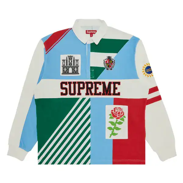 Chest Stripe Supreme Rugby Long Sleeve ウェア Supreme Chest Stripe