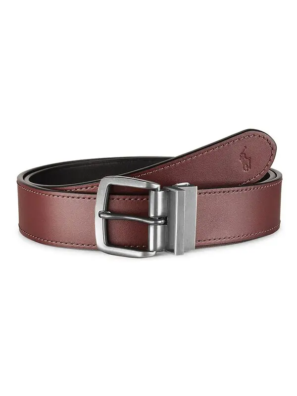 Ralph Lauren Reversible Belt - Black Brown | Editorialist