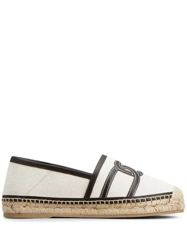 TOD'S Kate Chain-pattern Espadrilles
