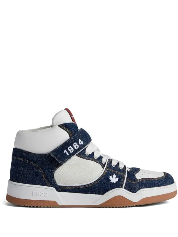 Dsquared2 Panelled Denim Sneakers