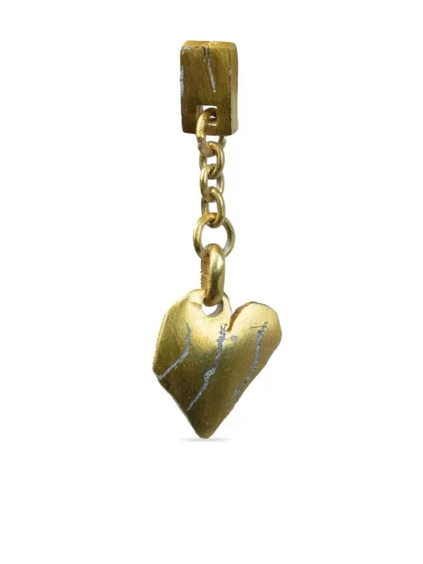 PARTS OF FOUR Jazz's Solid Heart Single Earring