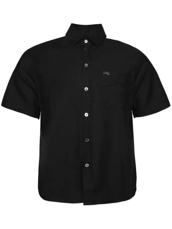 rhude dress shirt Rhude Ivory Black And Red Silk Checker Shirt