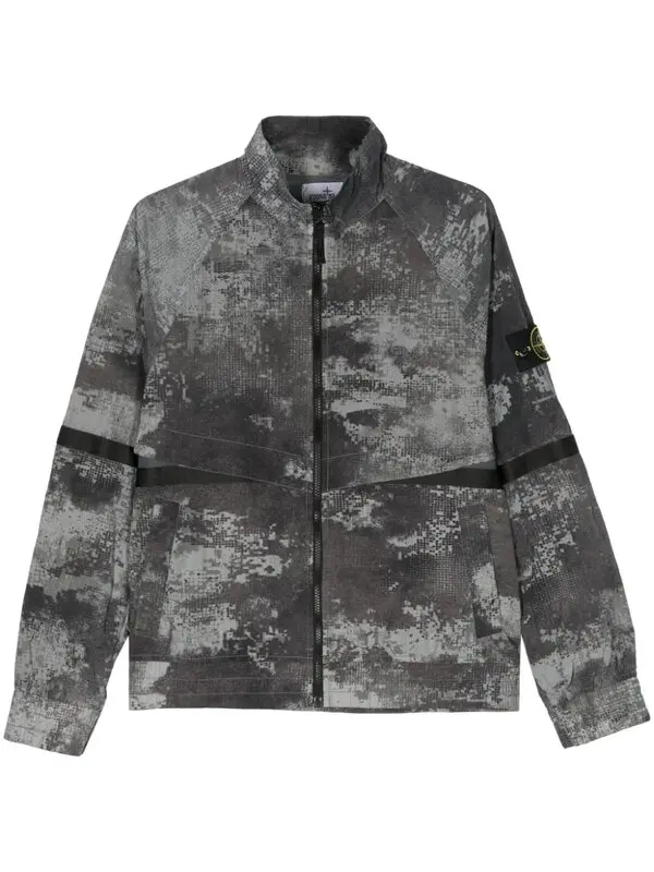 Stone Island Abstract-print Jacket
