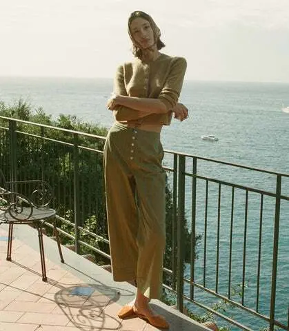 DÔEN Morgan Pant - Catalina Stripe