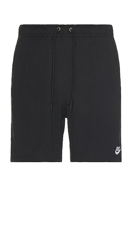Nike Club Mesh Flow Shorts - Black & White