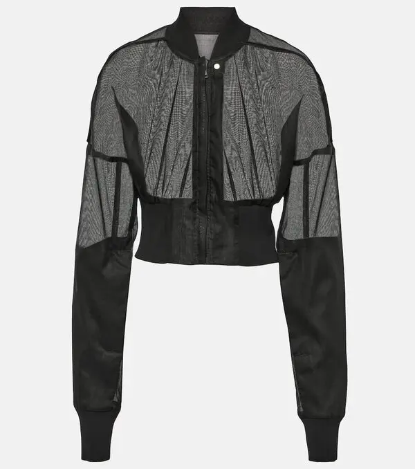 Rick Owens Cotton Bomber Jacket