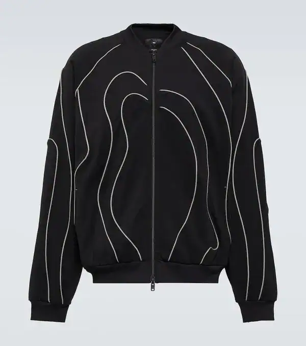Y3 Zipped Track Jacket - Black | Editorialist