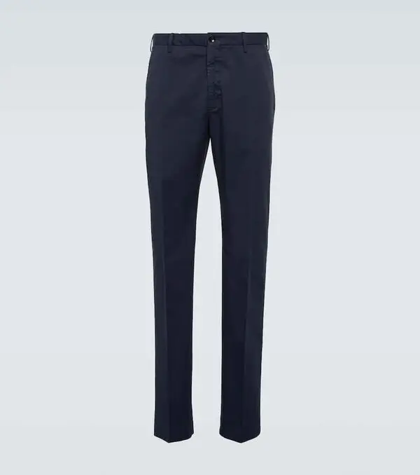 SLOWEAR Incotex Cotton-blend Straight Pants