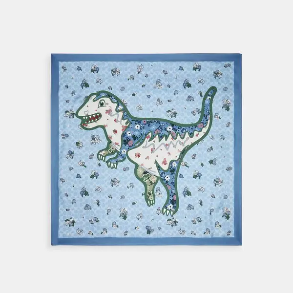 Coach Floral Print Rexy Silk Square Scarf - Multi | Editorialist