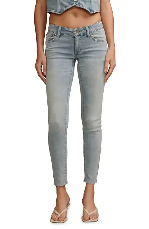Lucky Brand Lizzie Low Rise Skinny Jeans Fan Girl Editorialist