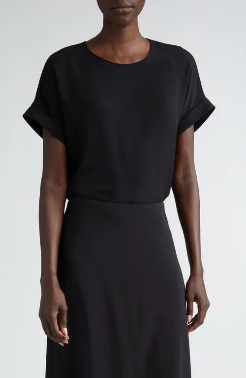 Lafayette 148 New York Silk Georgette Top