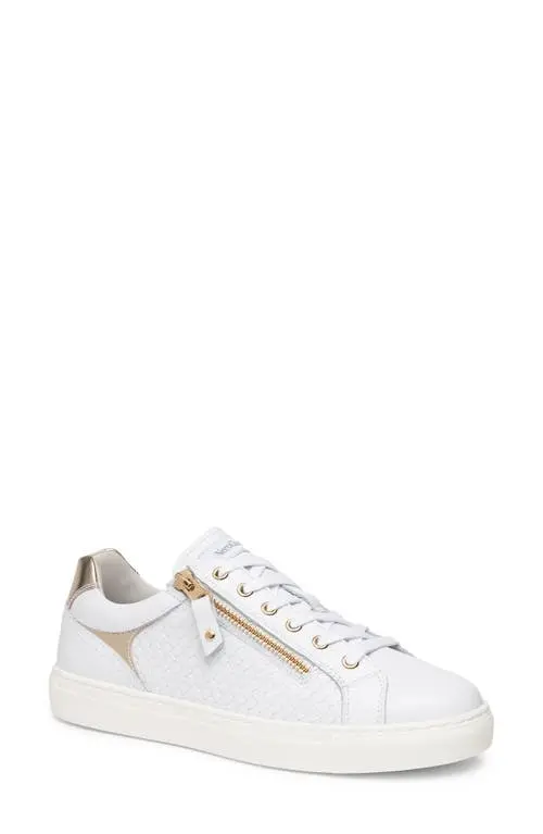 NEROGIARDINI Basketweave Side Zip Sneaker