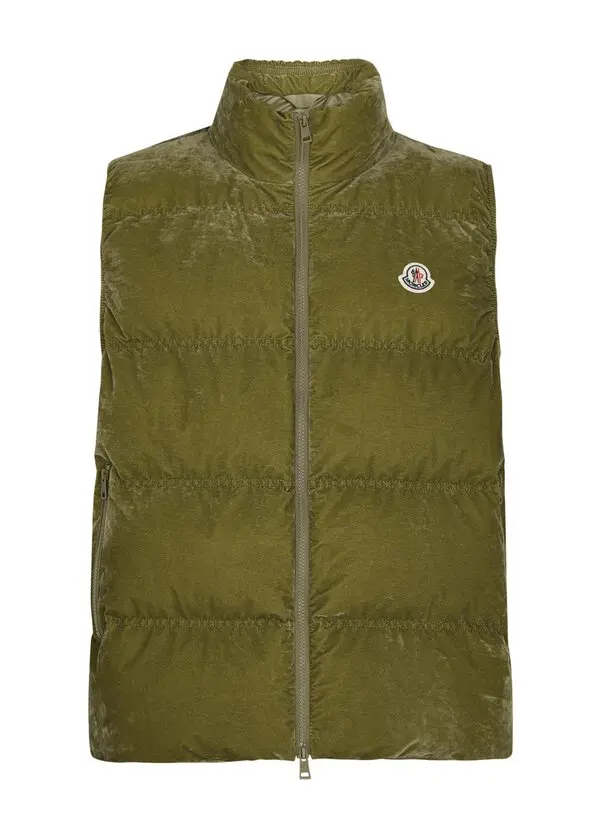 Moncler Natadola Quilted Flocked Gilet