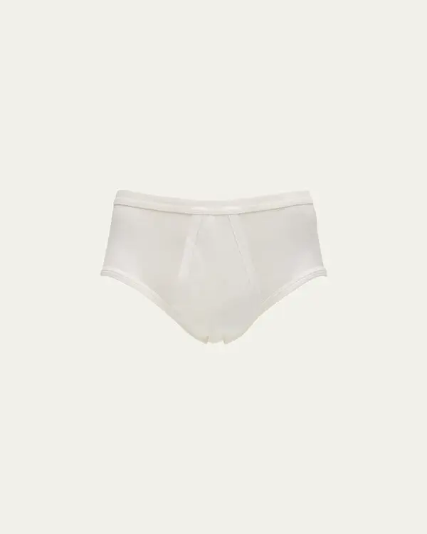 Zimmerli Royal Classic Cotton Briefs - White | Editorialist