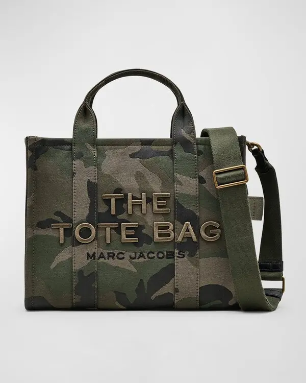Marc Jacobs Camo Jacquard Medium Tote Bag - Camo Multi