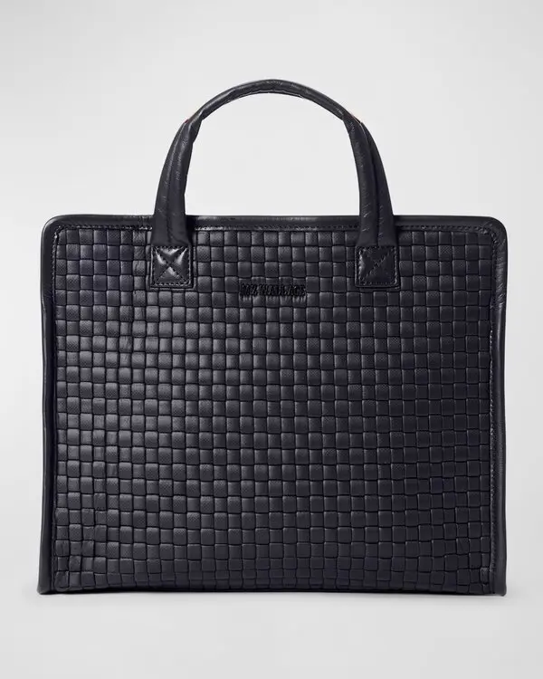 Mz Wallace Medium Woven Box Tote Bag