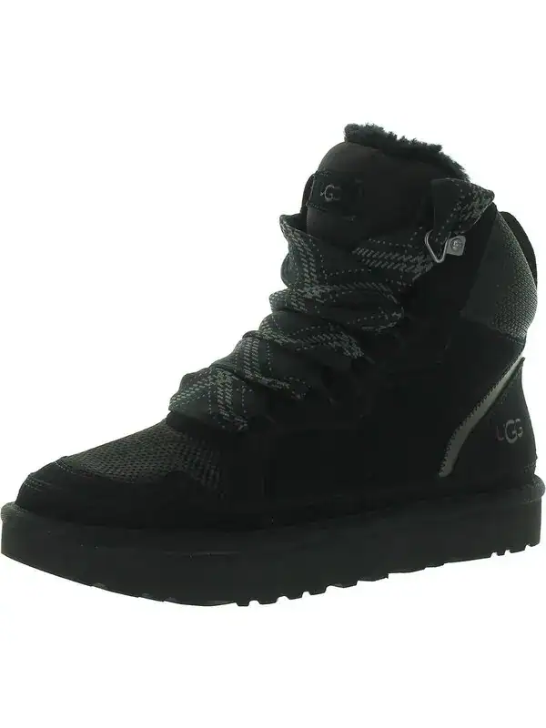Buy UGG Highmel Leather Lifestyle Hightop Sneakers - Black At 15% Off ...