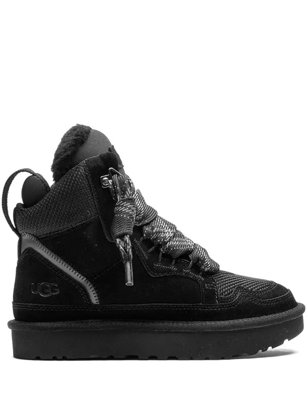 UGG Highmel Lace-up Sneakers - Black