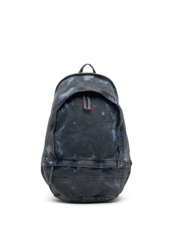 Diesel® Coated Denim Backpack - Blue | Editorialist