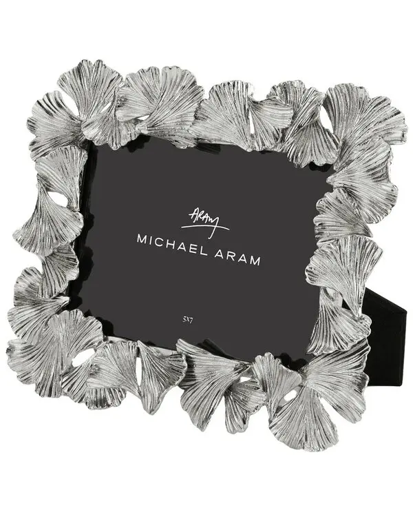 Buy Michael Aram Ginkgo Frame 5x7 Silver At 38 Off Editorialist