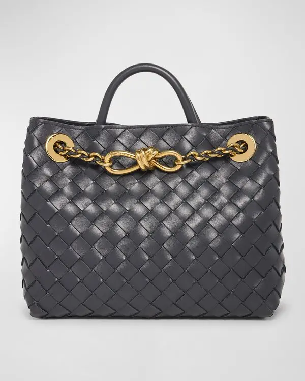 Bottega Veneta Small Andiamo Shoulder Bag - Shadow